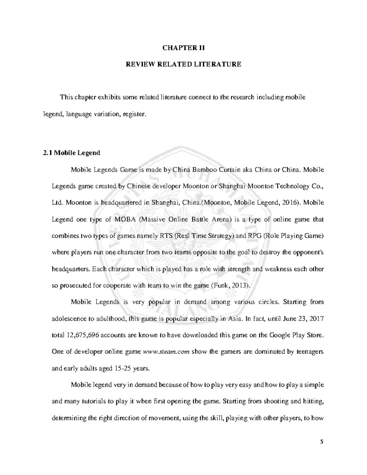 Chapter II - This paper Rrl - CHAPTER II REVIEW RELATED LITERATURE This ...