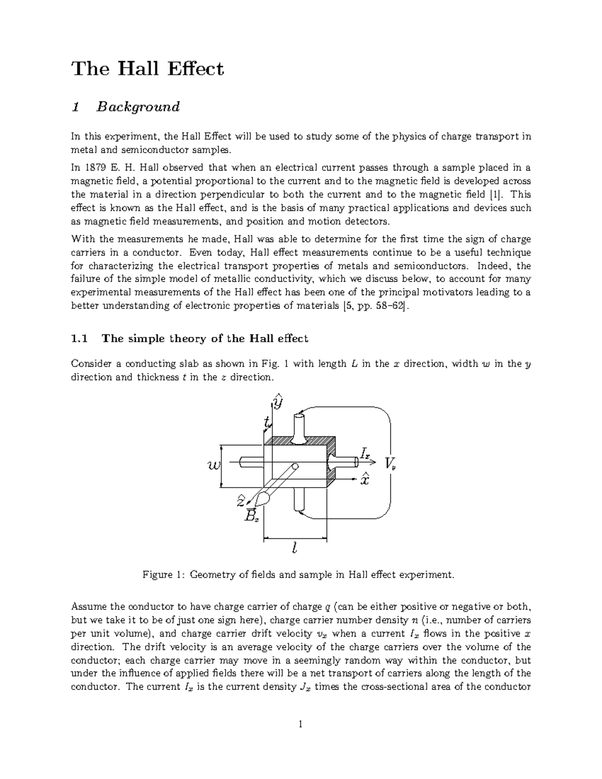 Hall effect - In 1879 E. H. Hall observed that when an electrical ...