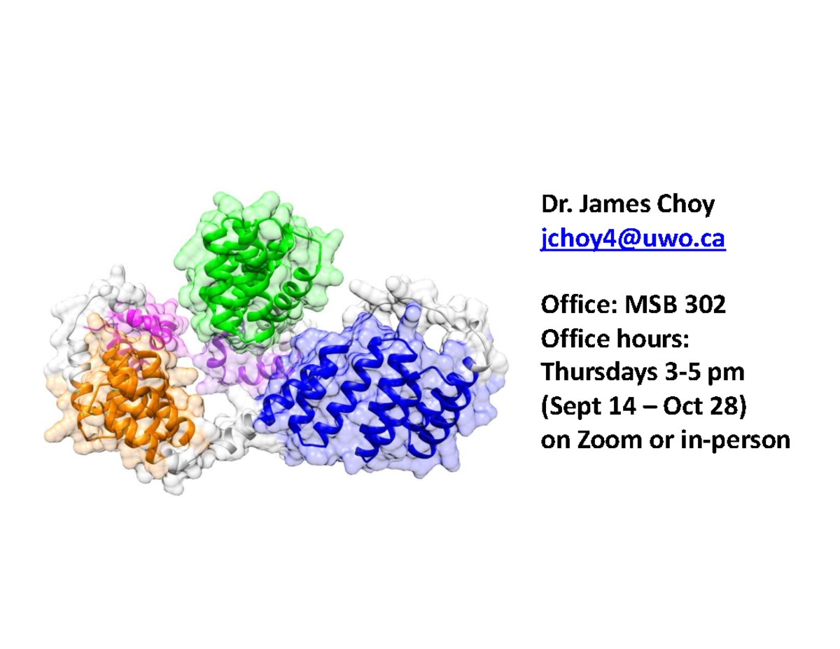 Topic 1 - Fundamental Concepts - Dr. James Choy jchoy4@uwo Office: MSB ...