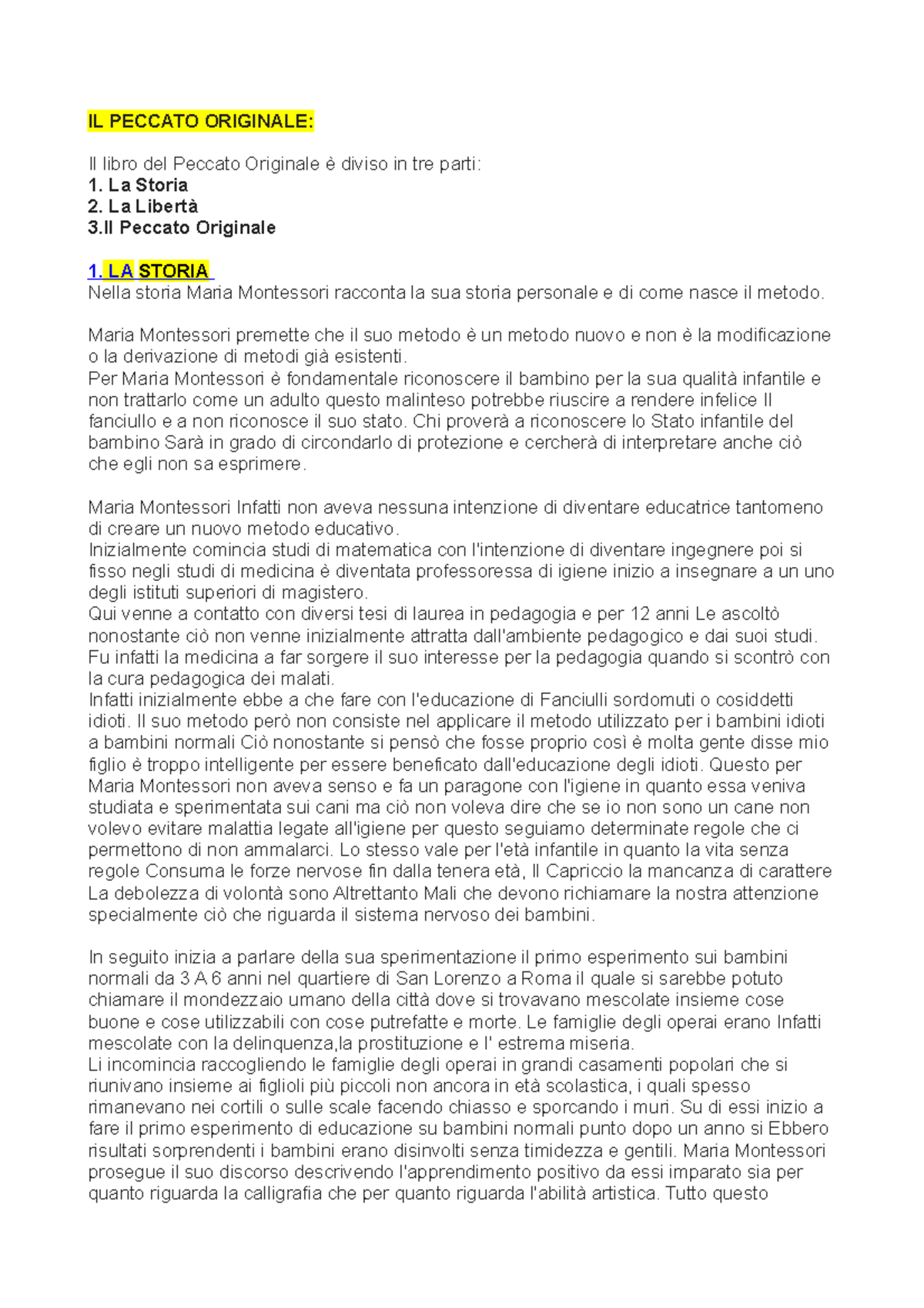 IL Peccato Originale - IL PECCATO ORIGINALE: Il libro del Peccato ...