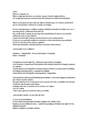 arte contemporaneo y lenguajes combinados - TEXTO: Elena Oliveras ...