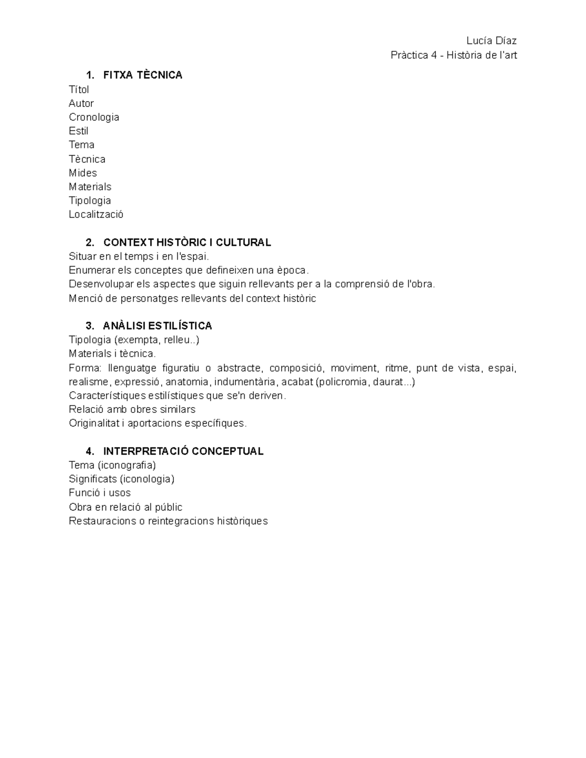 Pràctica 4 - Pou de Moisès - Lucía Díaz Pràctica 4 - Història de l’art ...