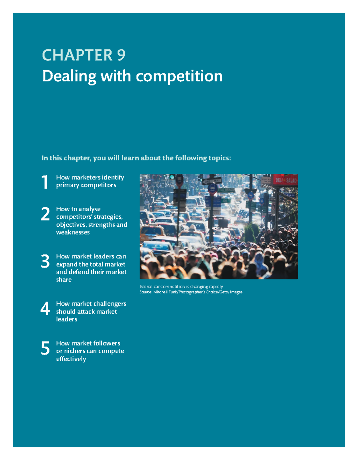 Dealing with competition - 1 ####### How marketers identify ...