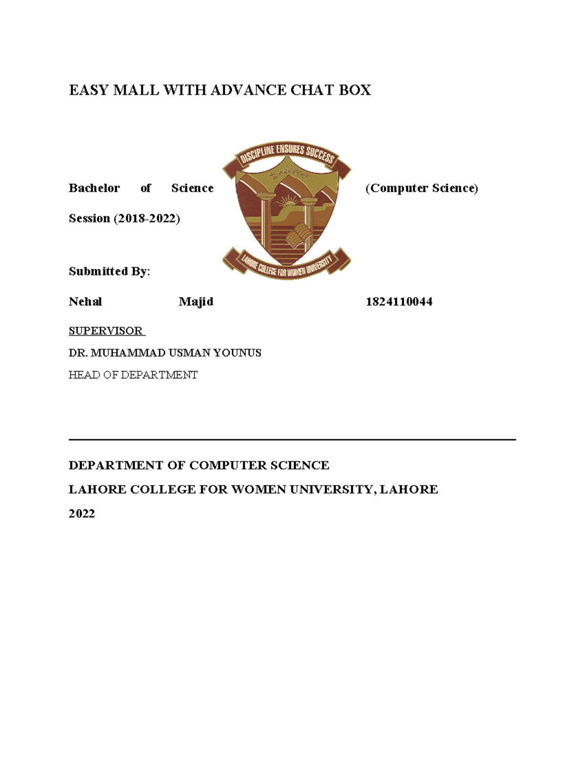 Project- Documentation-OF-EASY-MALL-WITH- Advance-CHAT-BOX - EASY MALL ...