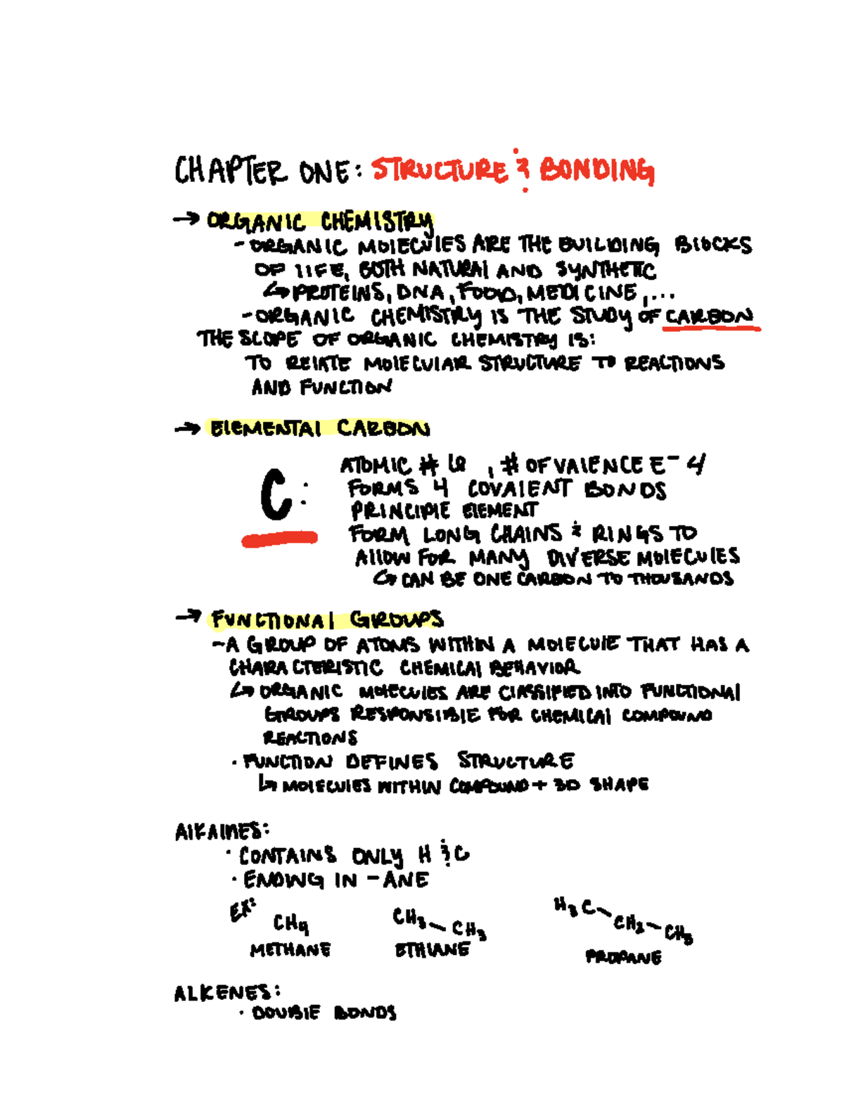 CHAPTER ONE OCHEM CHEM361 Structure AND Bonding CHAPTER ONE STRUCTURE chapter-one-ochem-chem361-structure-and-bonding-chapter-one-structure