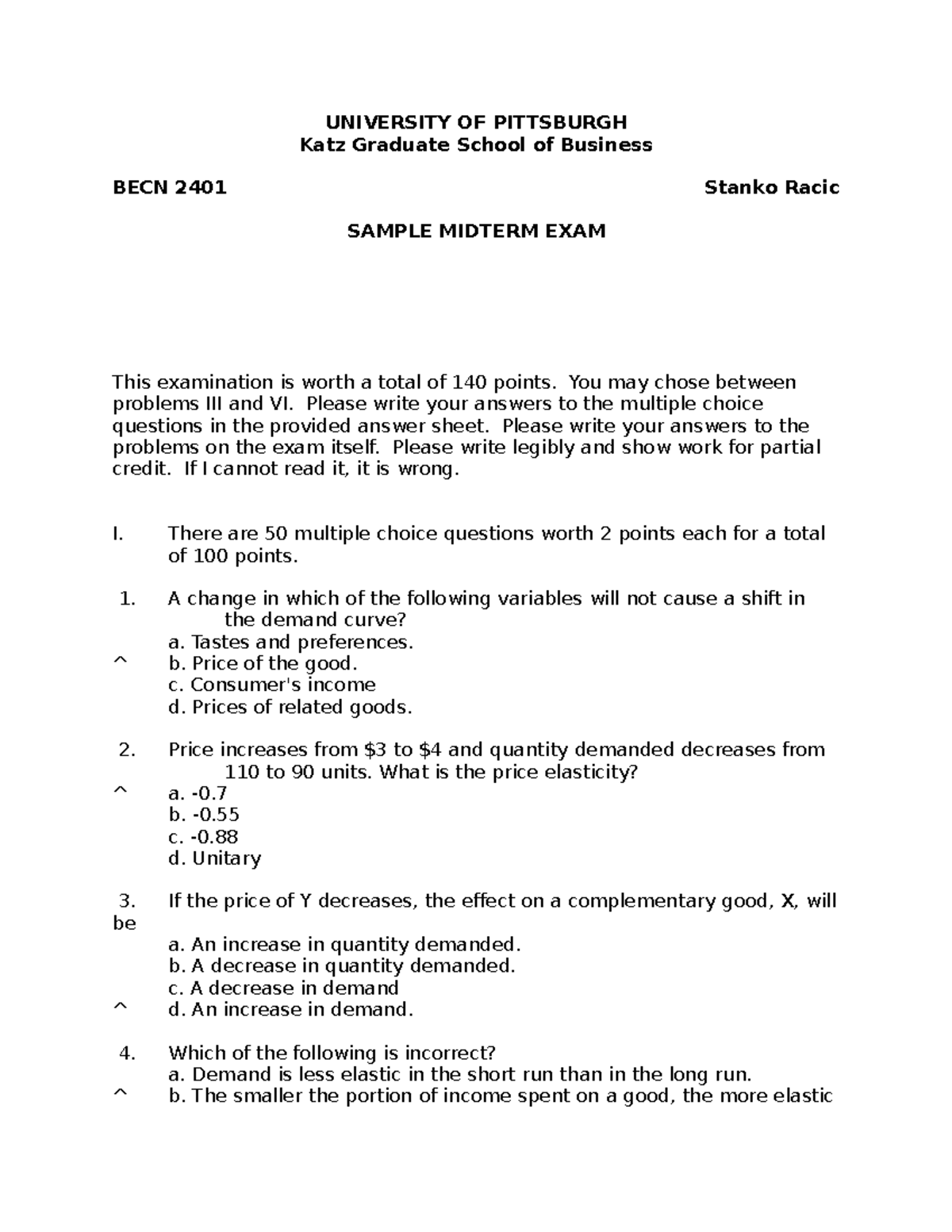 Smpmemba - UNIVERSITY OF PITTSBURGH Katz Graduate School of Business ...