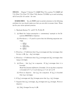 MCV4U - Exam Formula sheet - MCV 4U Exam Formula Sheet Winter 2023 ...