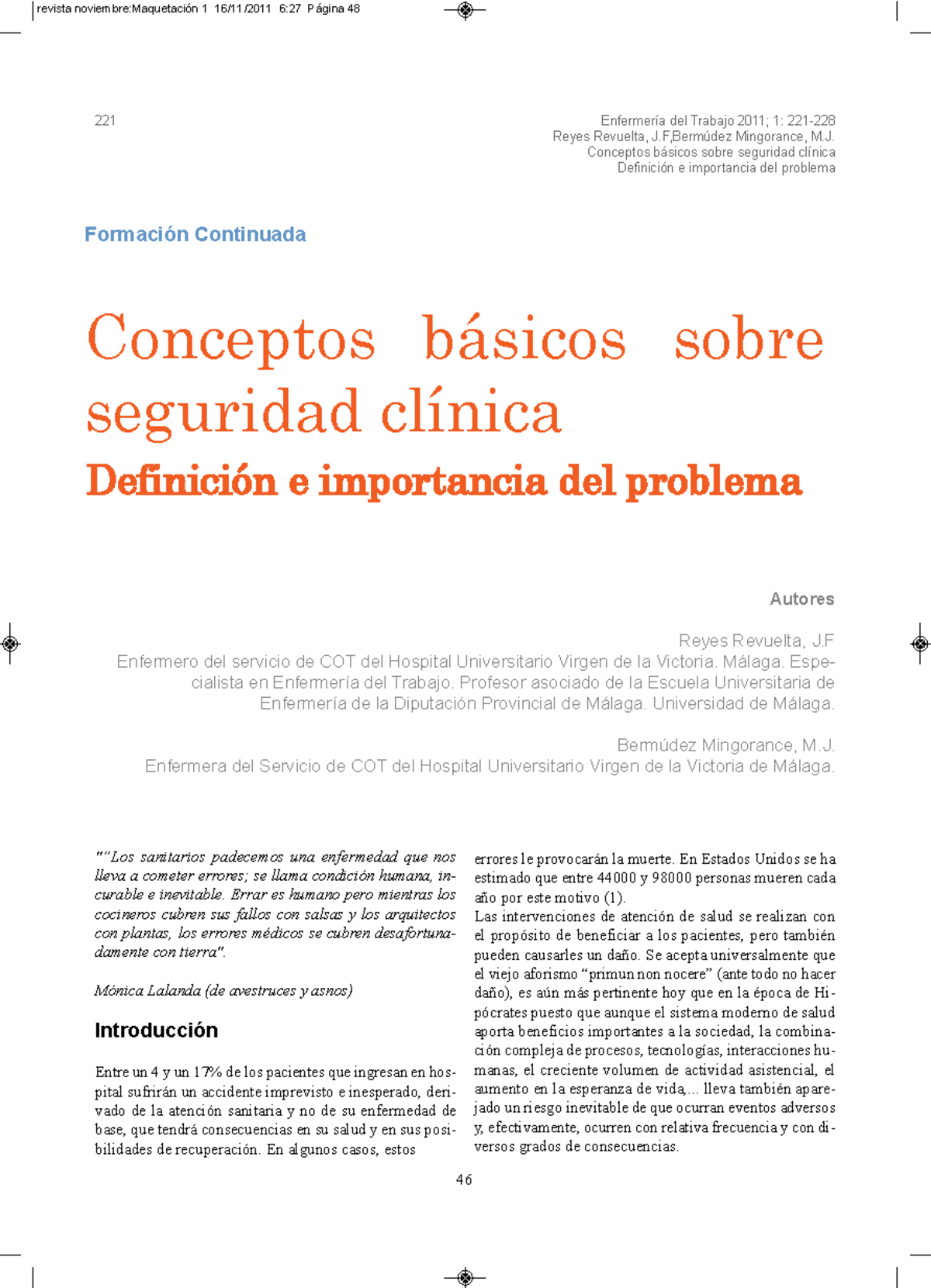 Dialnet-Conceptos Basicos Sobre Seguridad Clinica-3868208 - Enfermería ...