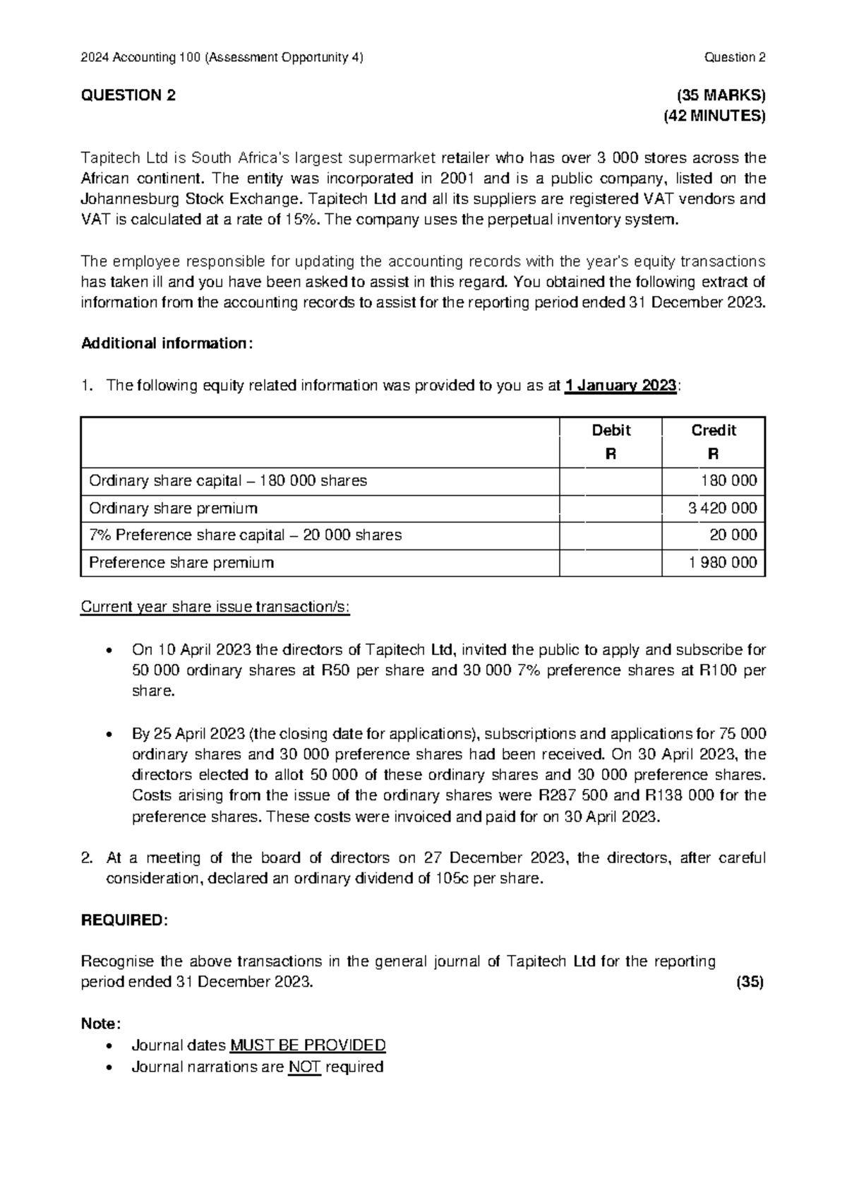 ACC100 AO4 Q2 2024 Final - 2024 Accounting 100 (Assessment Opportunity ...