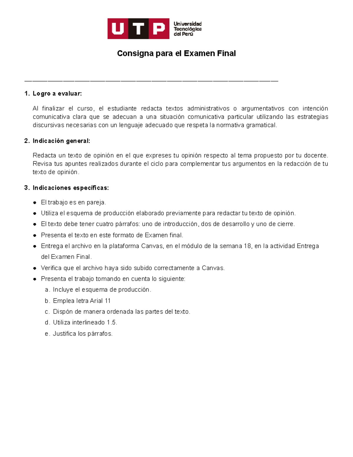 GC N04I Consigna EXFI 21C1M - Consigna para el Examen Final - Studocu