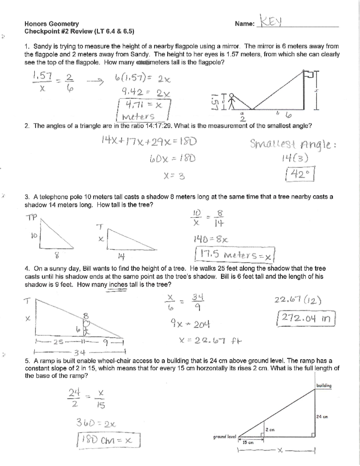 Checkpoint 2 Review KEY 2 - Studocu