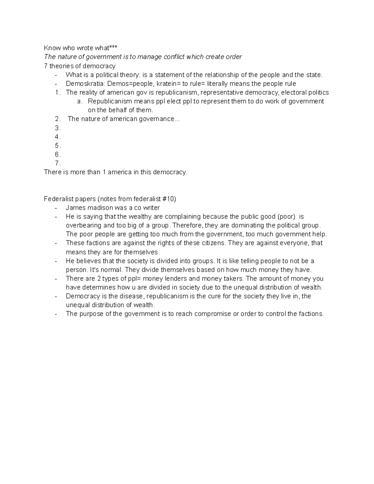 Theories of democracy - Demoskratia: Demos=people, kratein= to rule ...