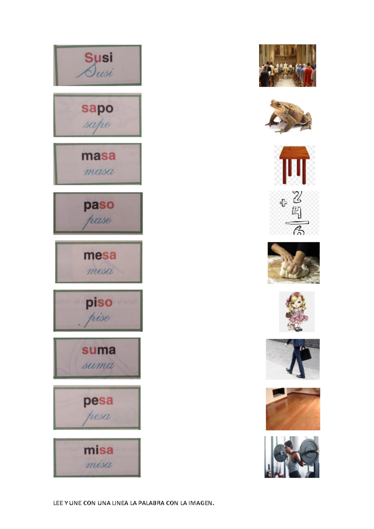 ficha de lectoescritura - Comprensión y redacción de textos - Susi Susi ...