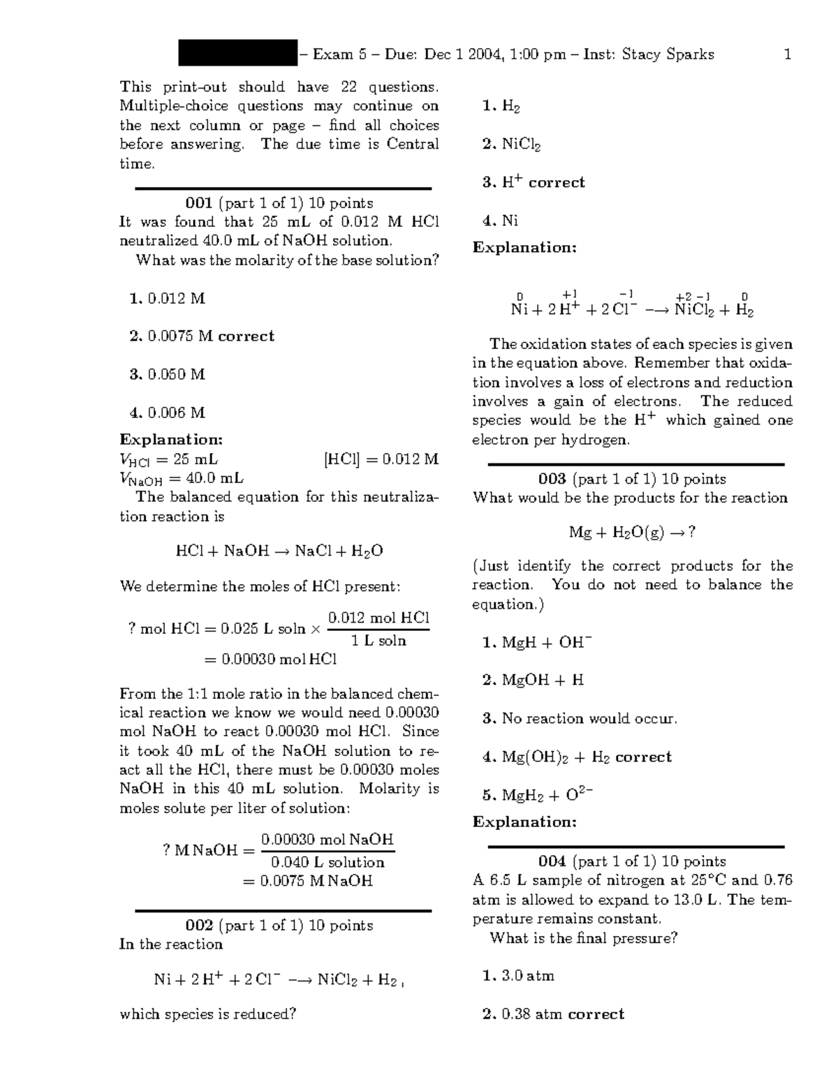 Exam 51 - I dont know - This print-out should have 22 questions ...