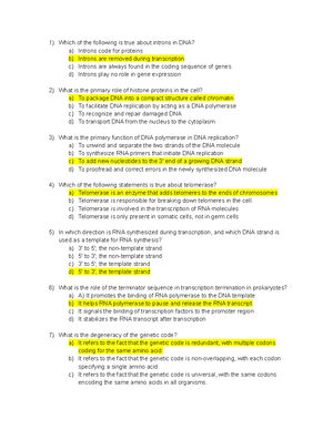 Exam 2 Questions - assignment for exam 2 - Exam 2 Questions Which of ...