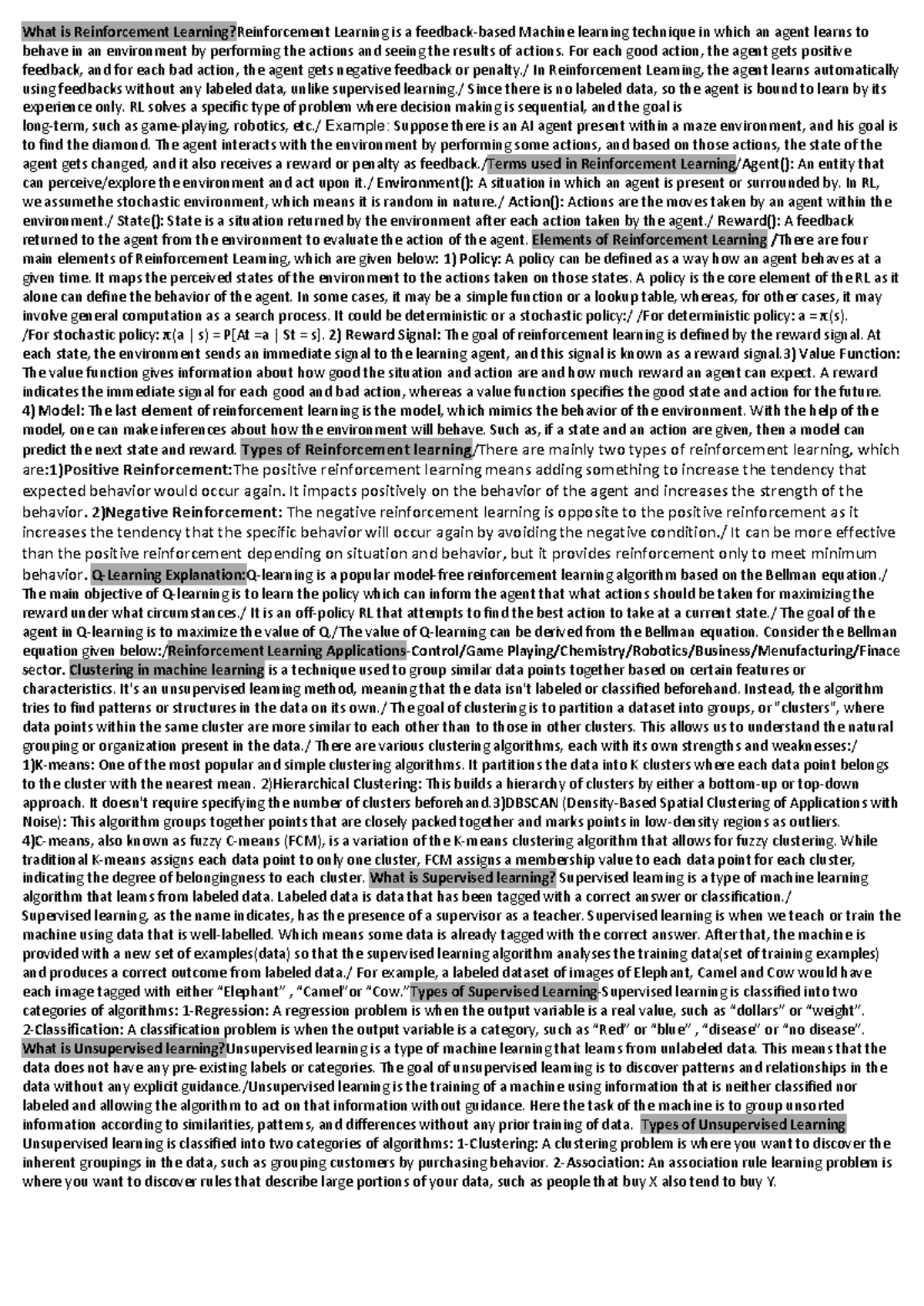 What is Reinforcement Learning - What is Reinforcement Learning ...