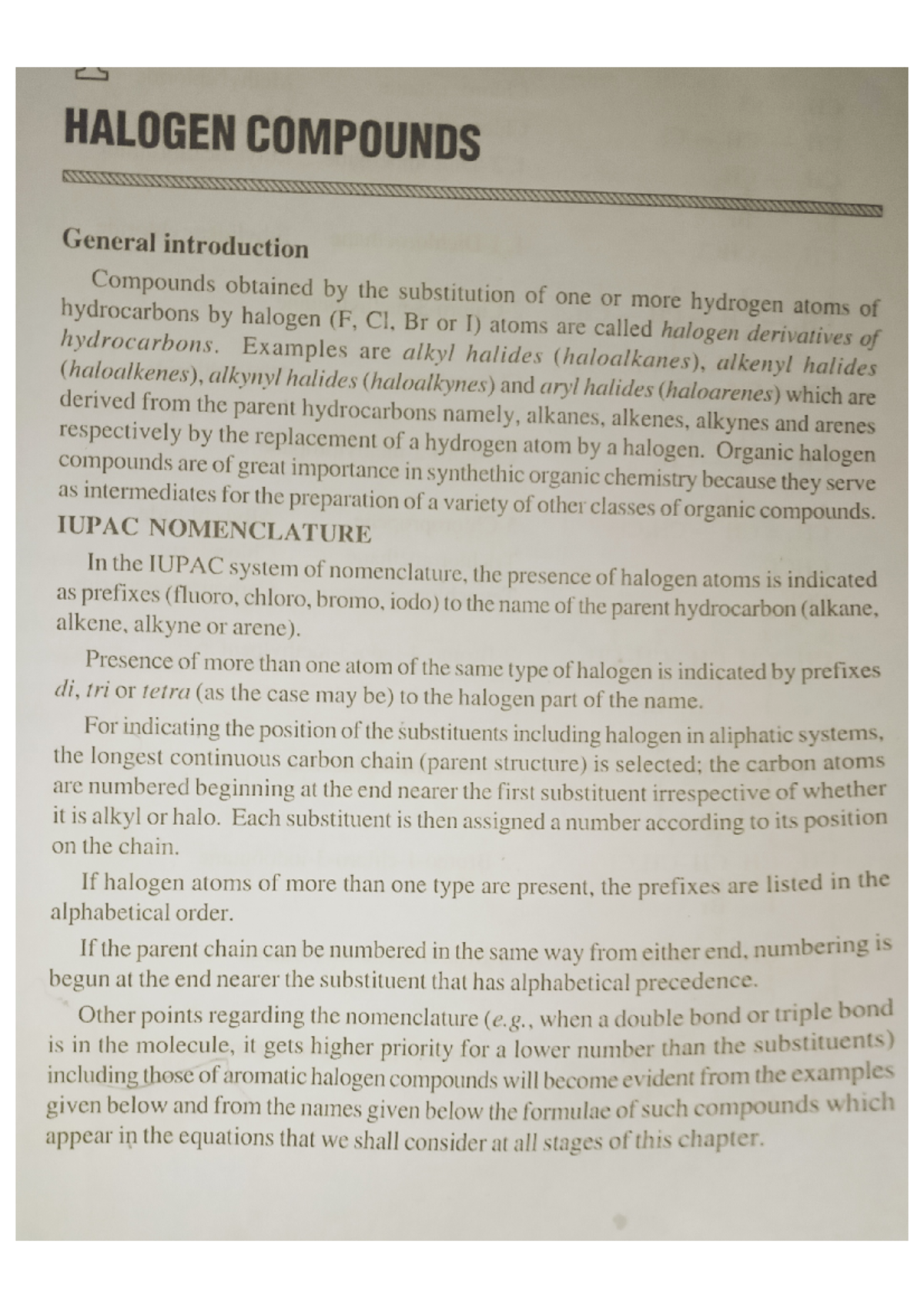 Iupac nomenclature of halogen compounds 11012023 154857 - Bachelor of ...