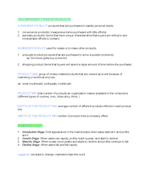 Assignment 2 - target market notes - Beauty enthusiast segment of women ...