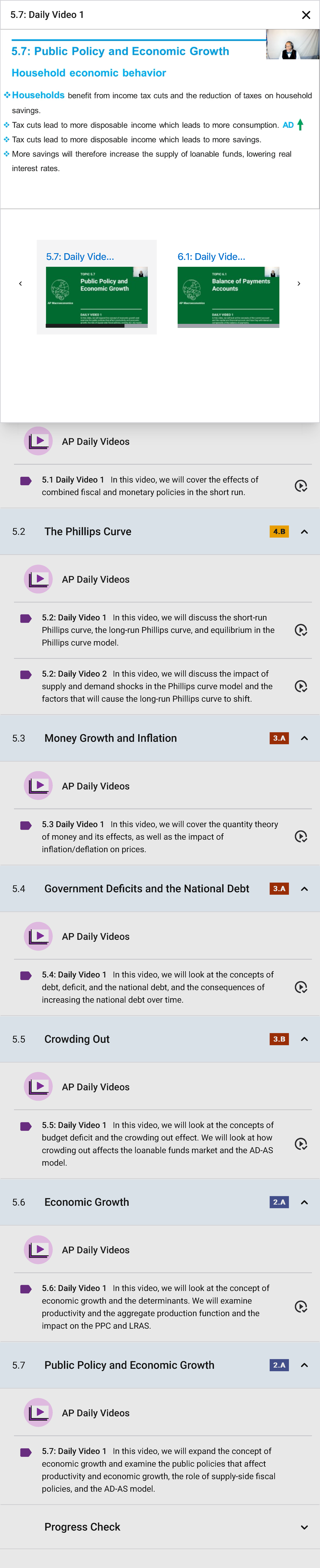 AP Macroeconomics Unit 6 Course Guide - COURSE GUIDE Unit 5 Long-Run ...