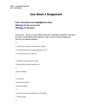 Week 2 Assignment - Assignment # Write a program that reads an integer value between 0 and 100 ...