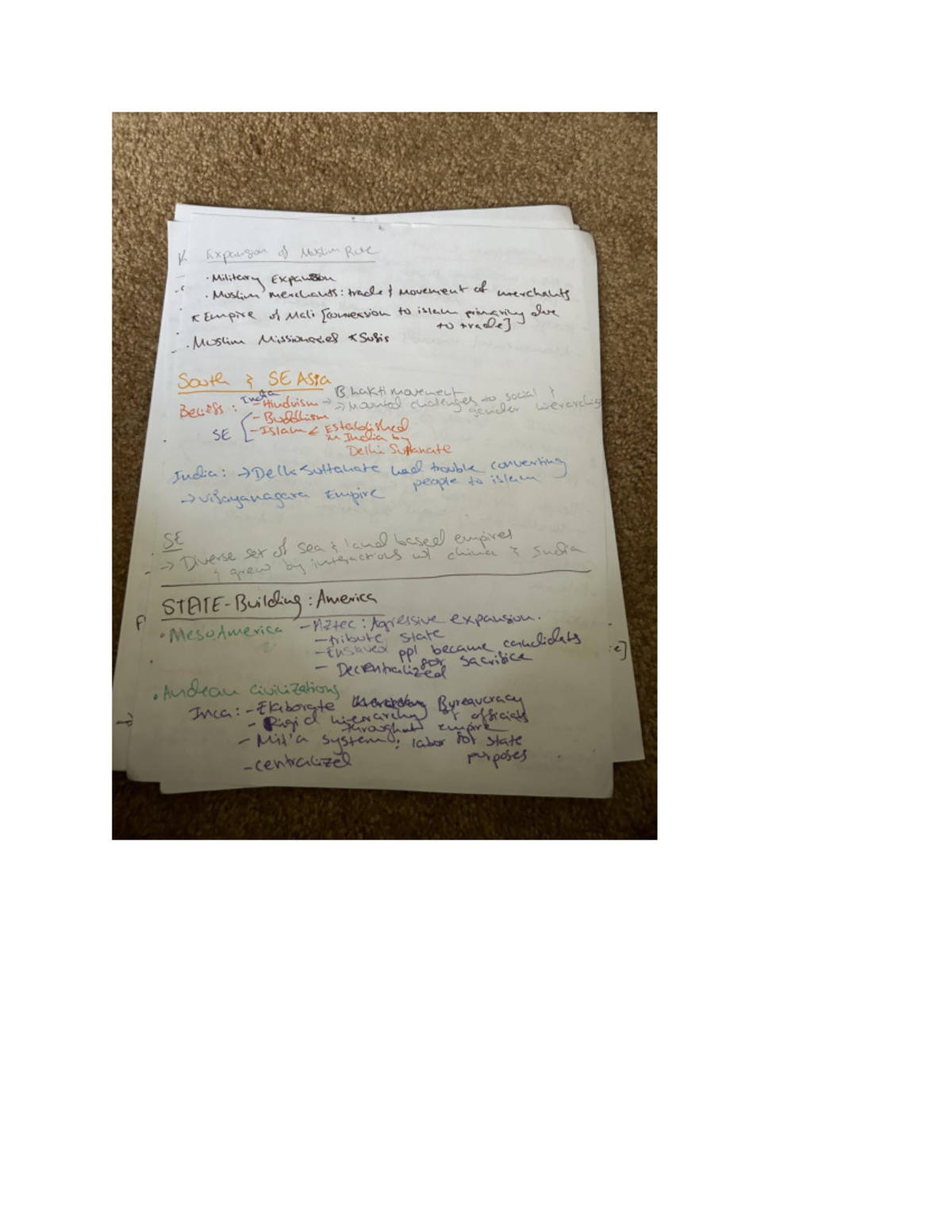 AP World Notes - Studocu