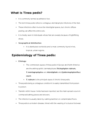 Biology Science 182 - What is Tinea unguium? The term tinea unguium ...