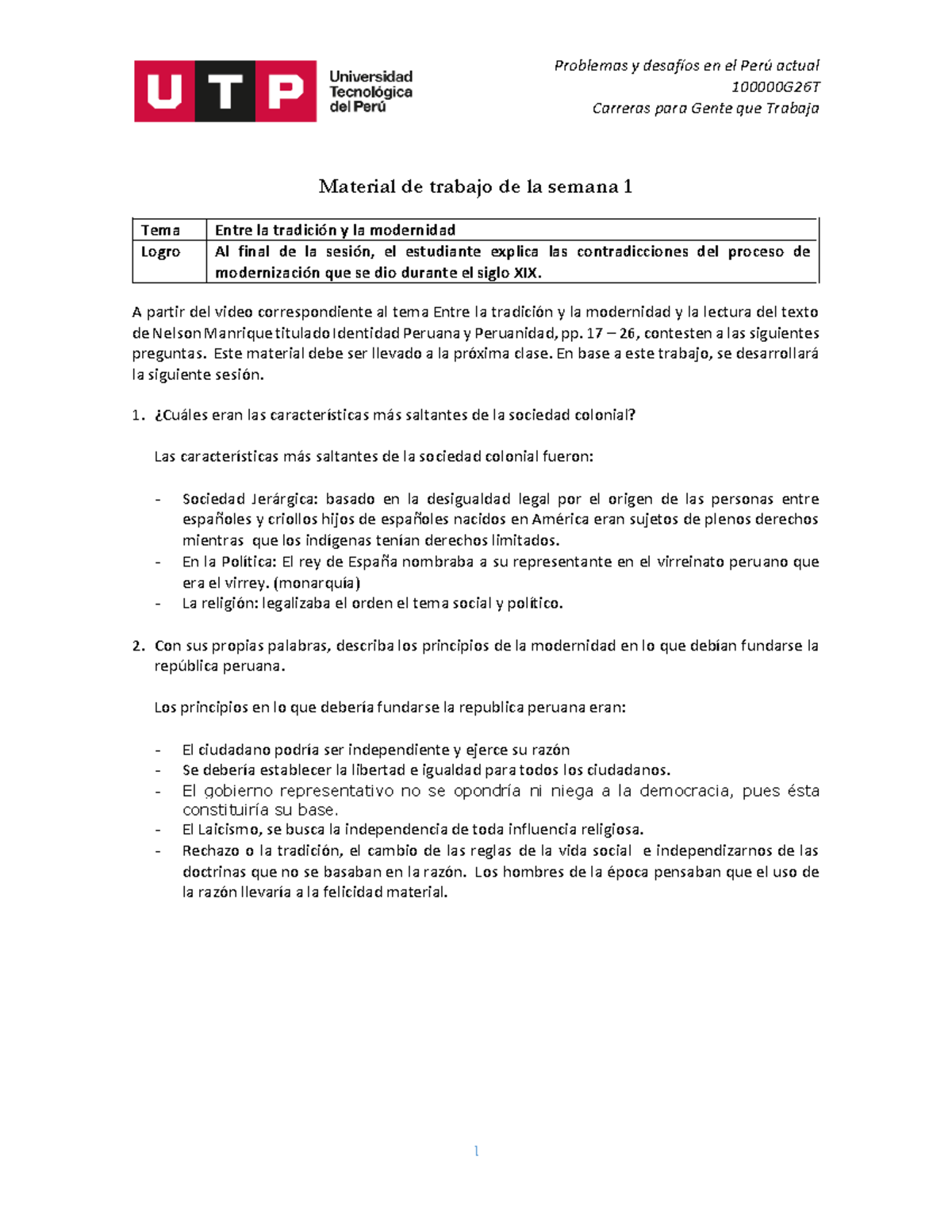 U1 S1 Material de trabajo de la semana 1 - Warning: TT: undefined function: 32 Warning: TT ...