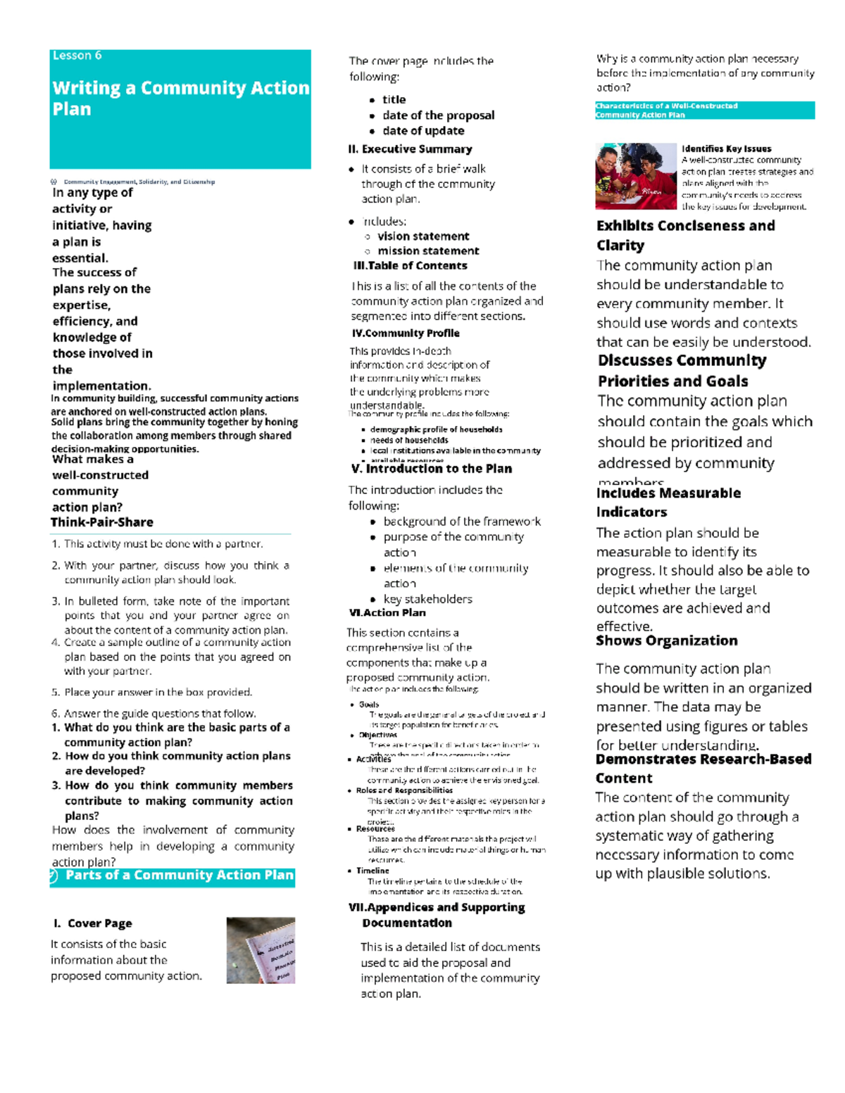 Com eng - week 6 - 1 lesson - Humanities and social sciences - Studocu