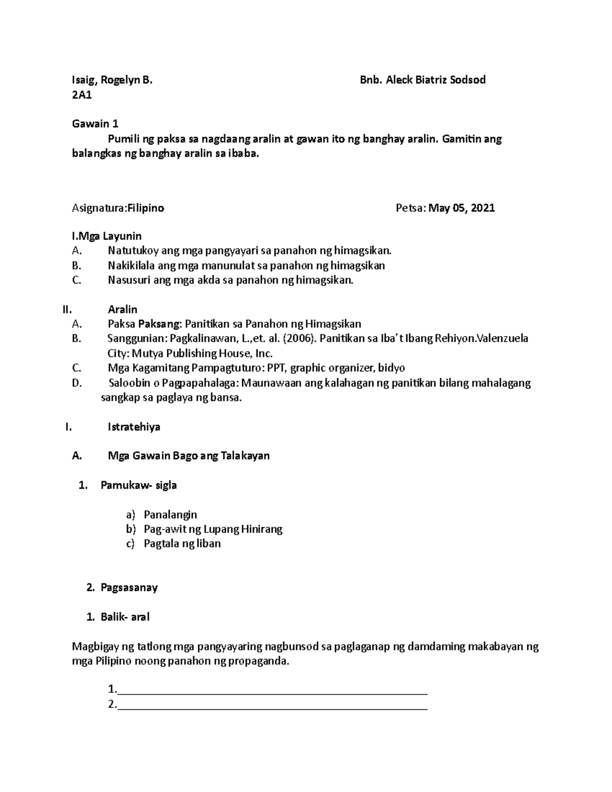 Isaig-Rogelyn-B yeaaah yeah ayeahahahah - Isaig, Rogelyn B. Bnb. Aleck ...