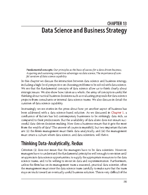 Data Science for Business What you need to know about data mining and ...