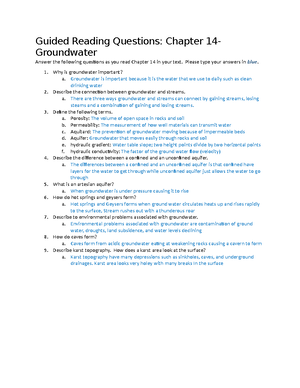 Ch. 3 Guided Reading Questions - Guided Reading Questions: Chapter 3 ...