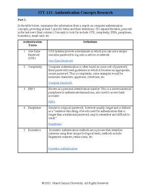 ITT-111-RS-Week 5-Networkingand Network Reconnaissance- Onground - Week 5 Assignment Networking ...