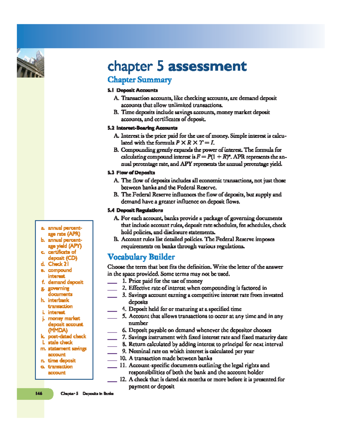 C5 assessment - commercial bank - Comercio de Intangibles - Studocu