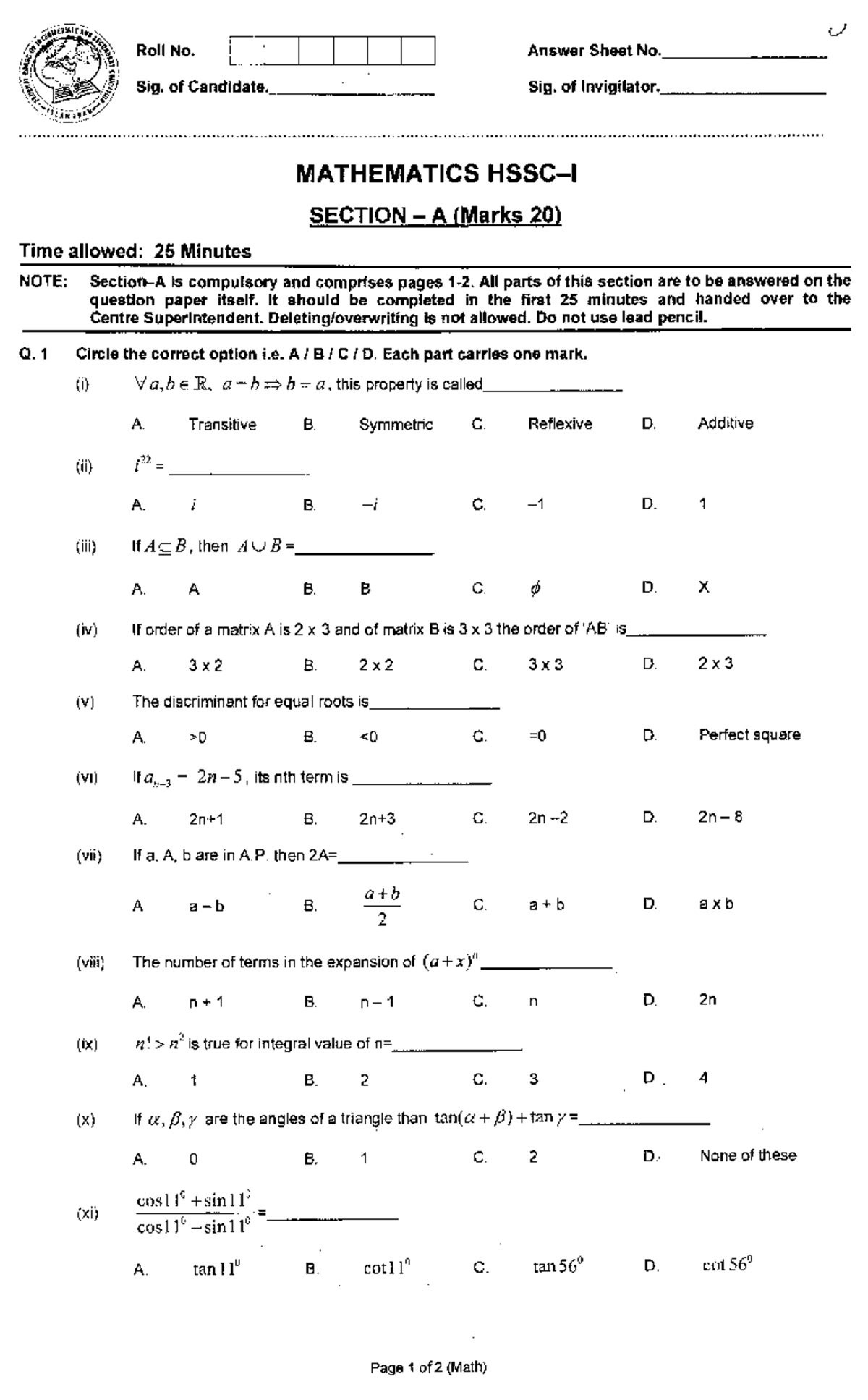 Mathematics 5 - pastpapers - Momentum Trading on the Indian Stock ...