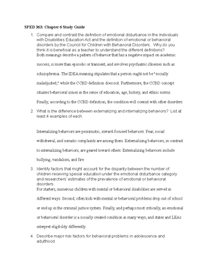 Chapter 3 Homework - Sophia Wilson SPED 363: Chapter 3 Study Guide List ...