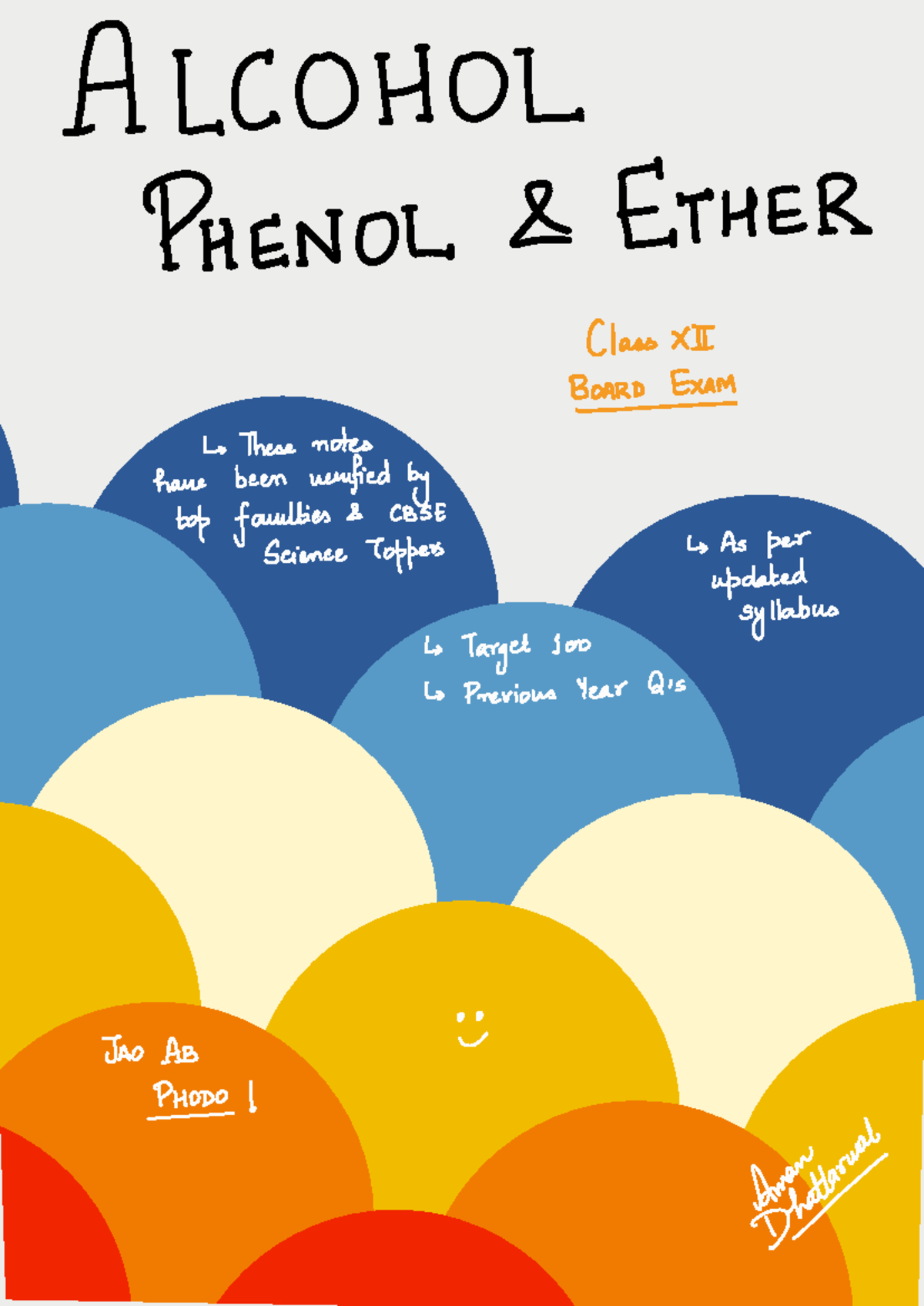 Class 12 organic chemistry chapter 1 notes - A OH:O - L . PHENOL. I ...