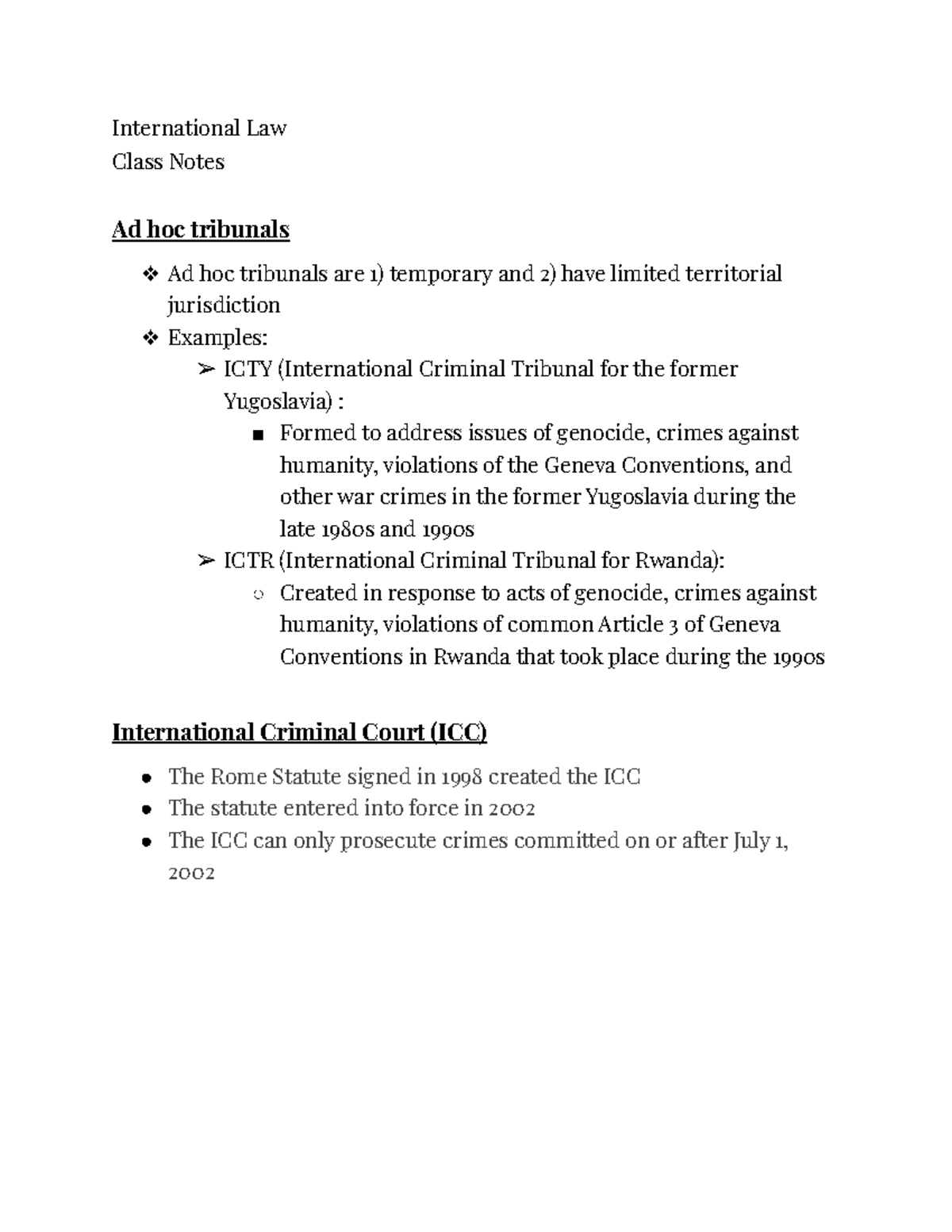 international-law-the-icc-international-law-class-notes-ad-hoc