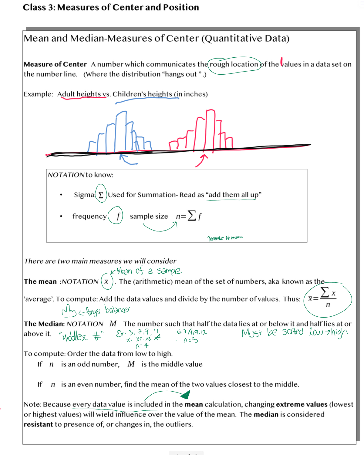 Lesson 3 Solns - Step by step prblems - STAT 113.00 - Hunter College ...