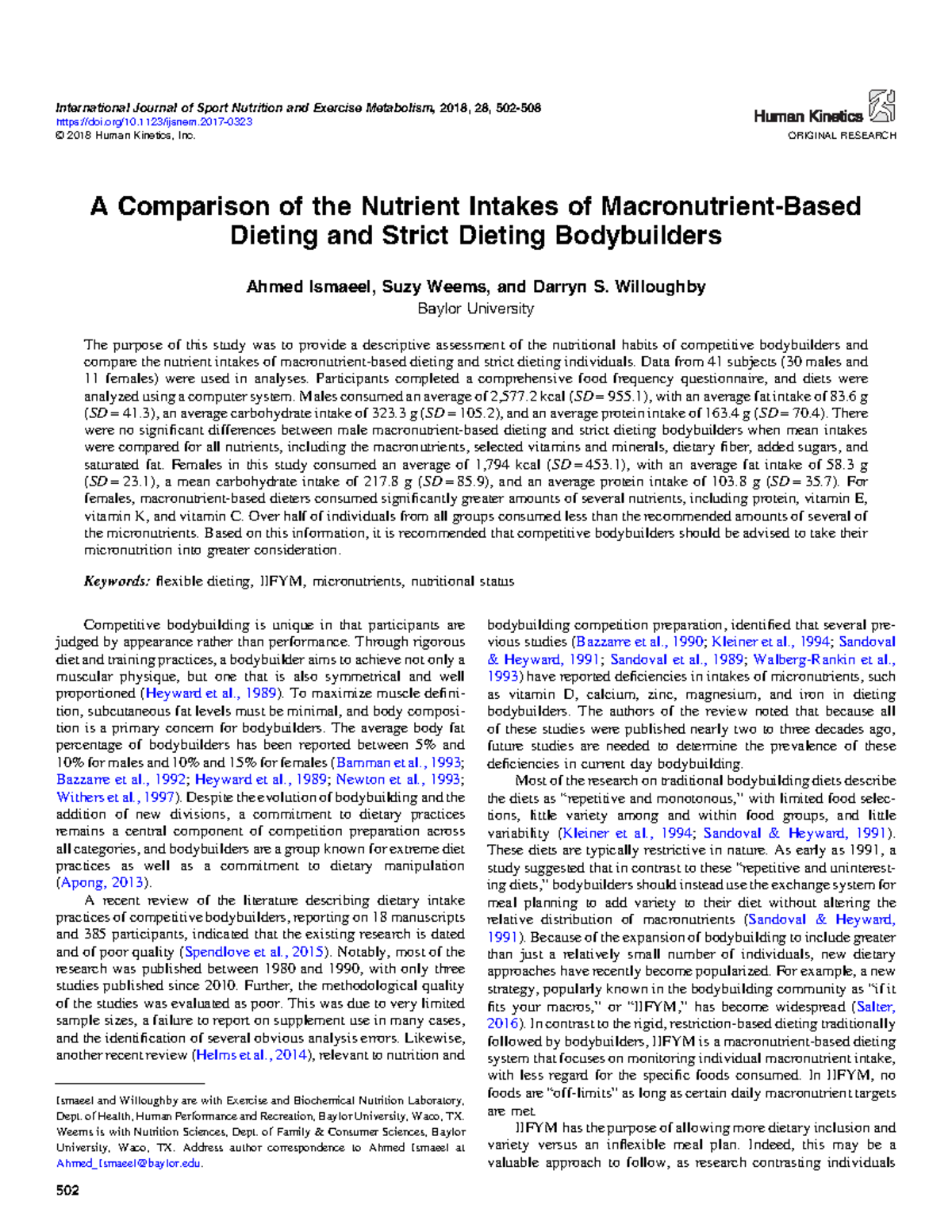 DIET - A Comparison of the Nutrient Intakes of Macronutrient-Based ...