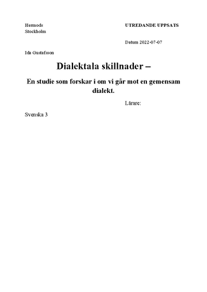 [Solved] Ge exempel p ett predikat man kan stta innan ett subjekt ...