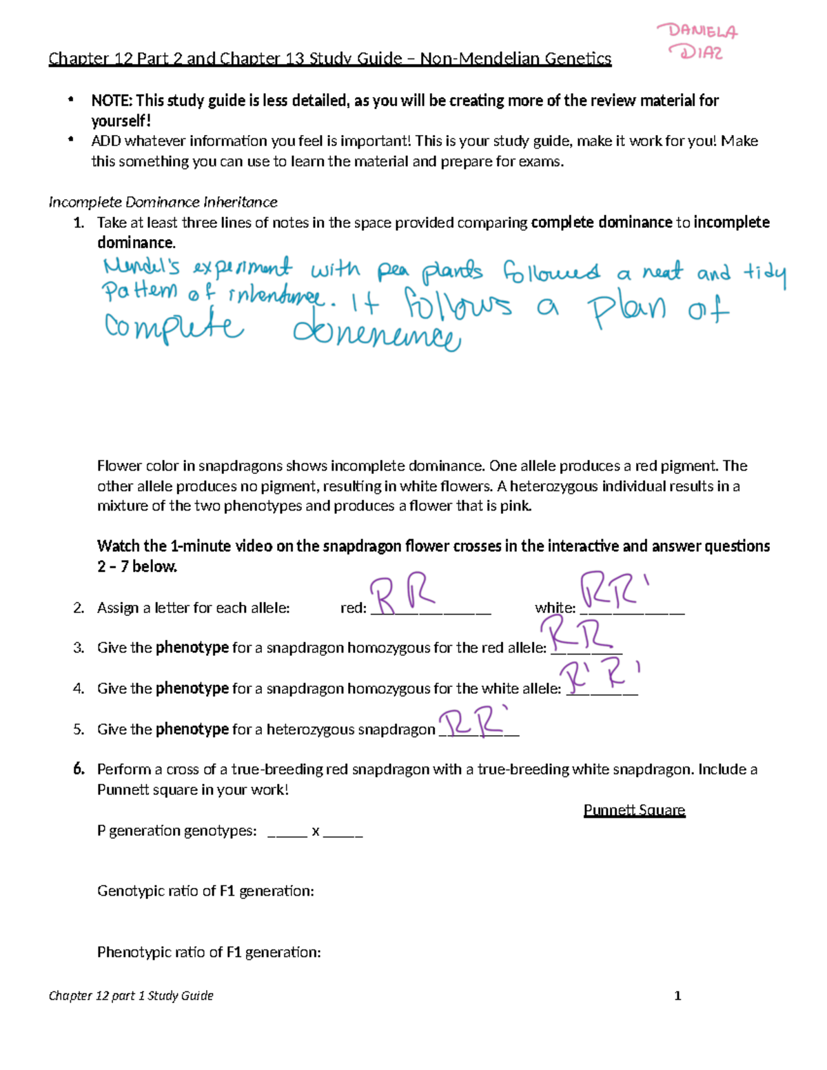 1140 Chapter 12 Part 2 and Chapter 13 Daniela Diaz - Chapter 12 Part 2 ...