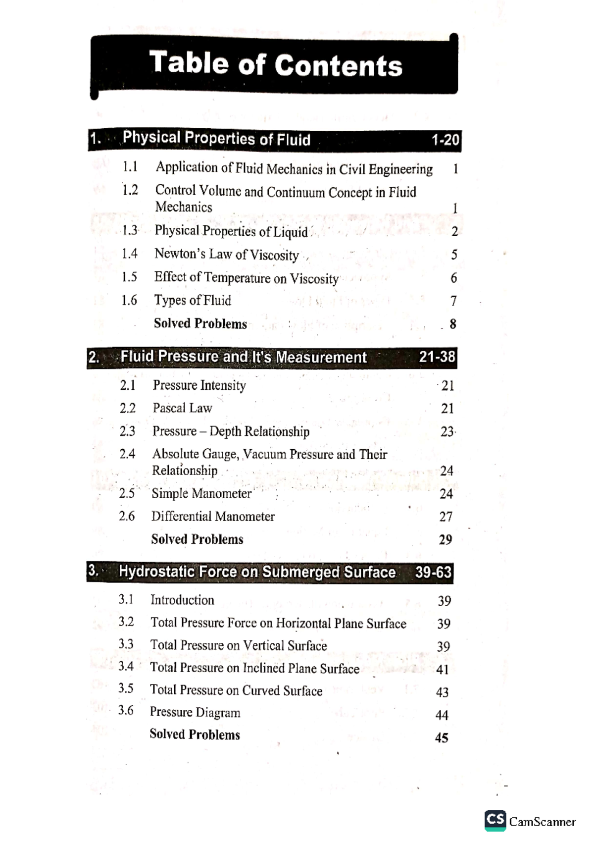 Fluid Mechanics Guide(1) - Civil Engineering - Studocu