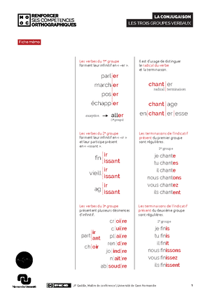 S4-C5-terminaisons participe passe memo Final - LES TERMINAISONS DU ...