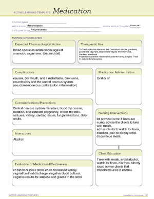 Amoxicillin - Augmentin - ACTIVE LEARNING TEMPLATES THERAPEUTIC ...