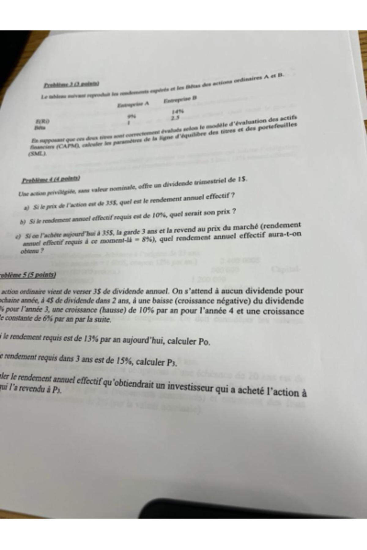 EXAMEN FINAL AUTUMN23 , PROF Quoc-Thinh Dang - FIN3500 - Studocu