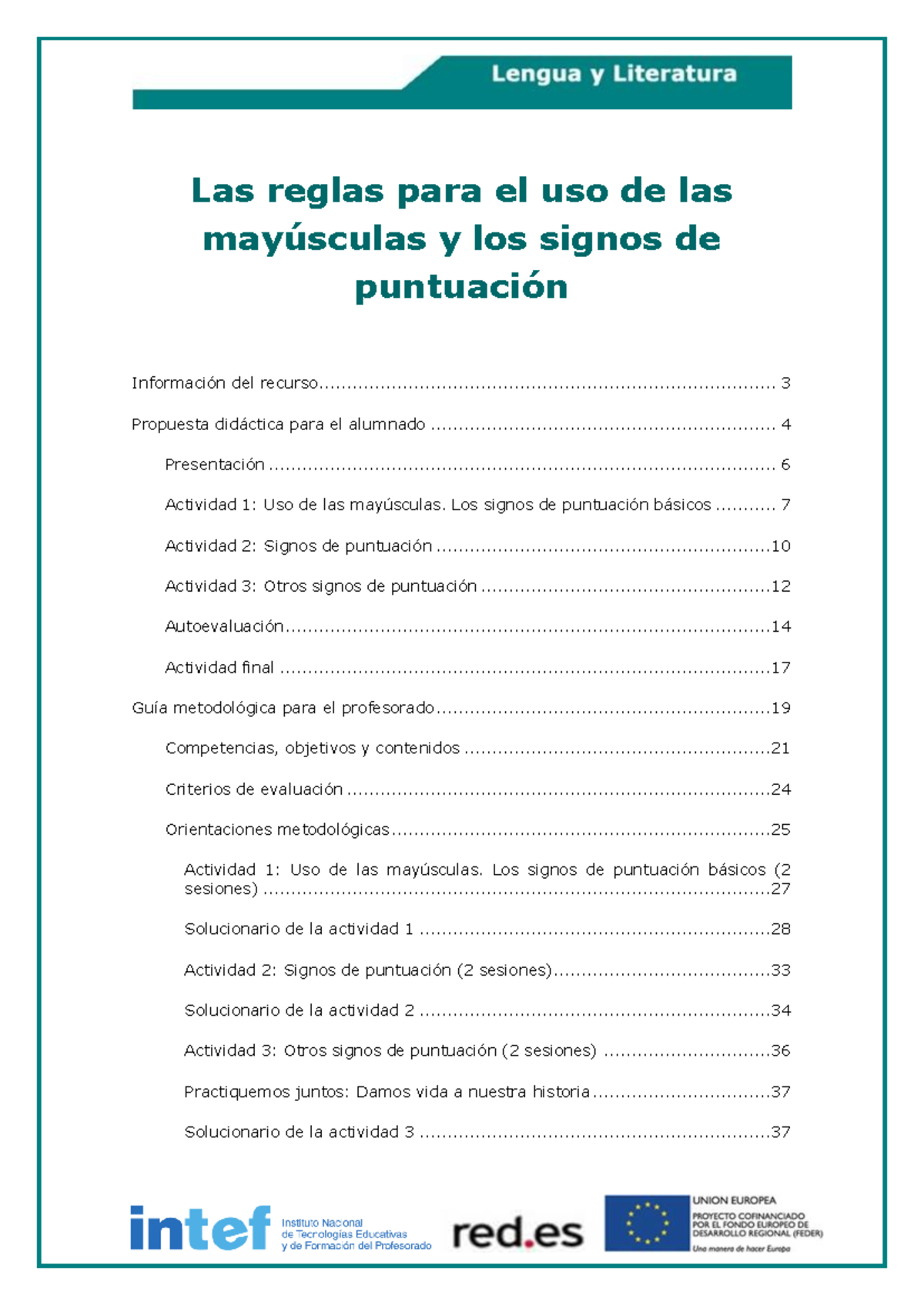 Reglas para el uso de mayúsculas y signos de puntuación - Las reglas ...