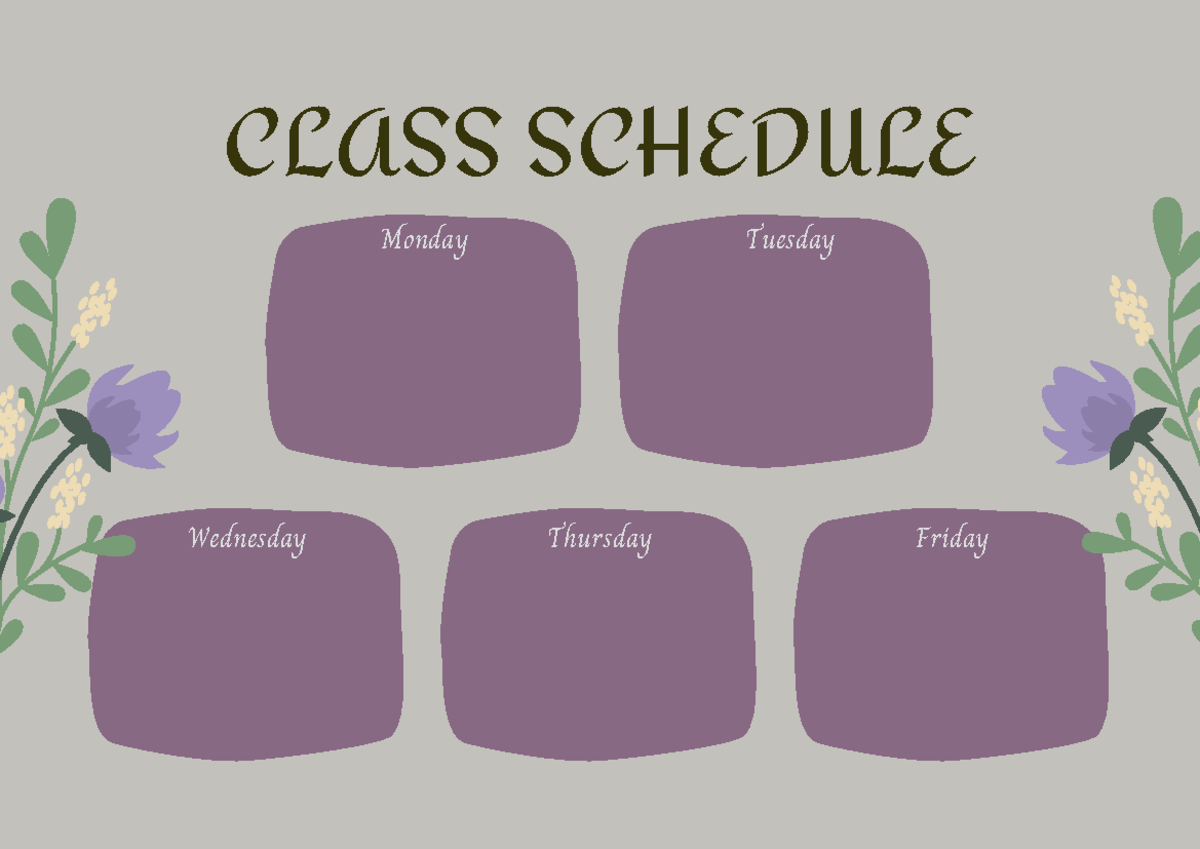 Biologia - ........ - Biología - Wednesday CLASS SCHEDULE Monday ...