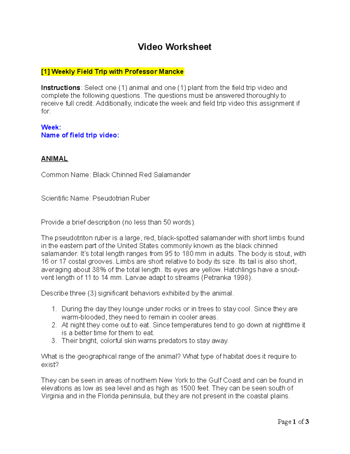 Field Trip Video Worksheet 1 Video Worksheet 1 Weekly Field Trip field-trip-video-worksheet-1-video-worksheet-1-weekly-field-trip