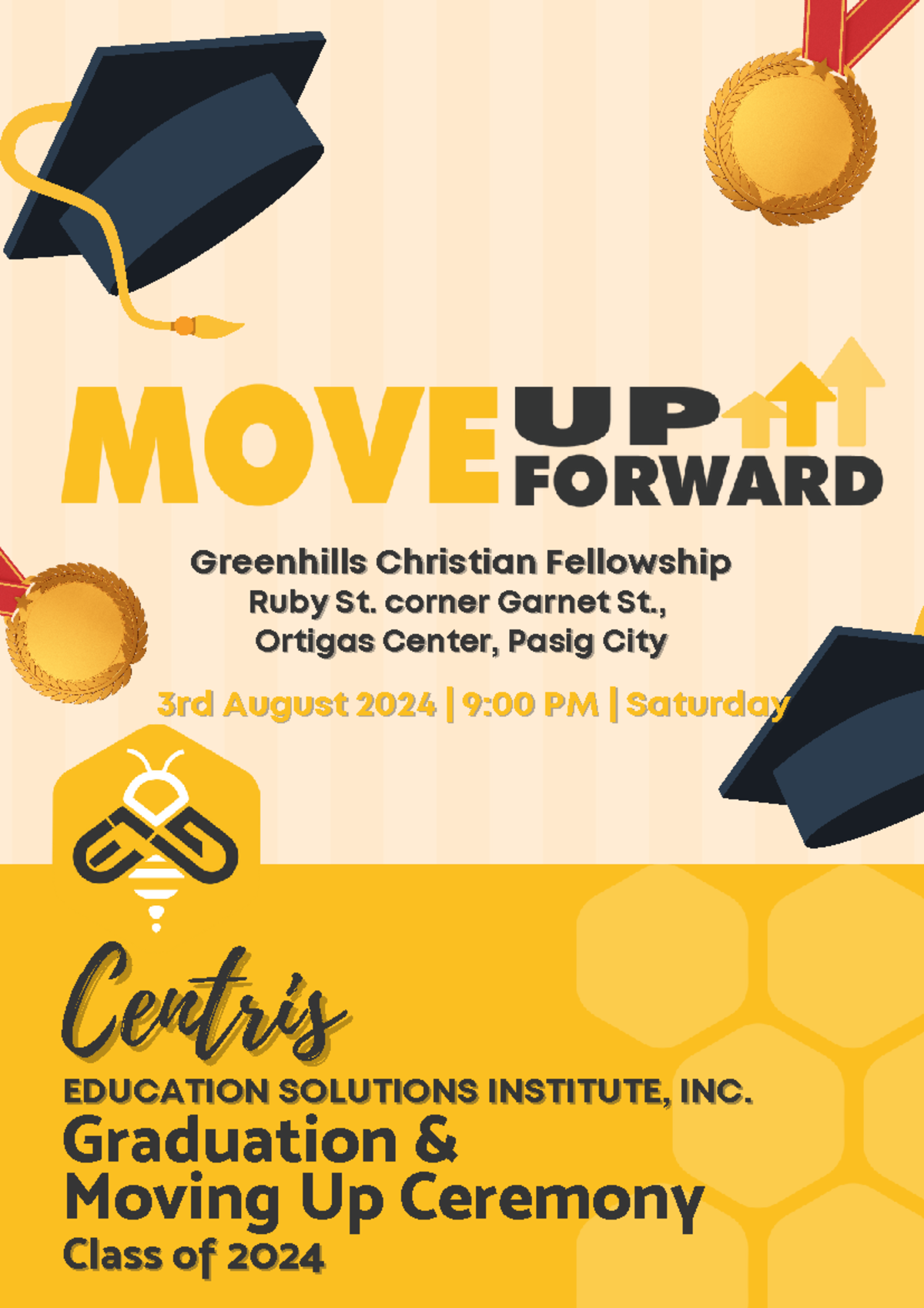 APAC '24 Centris Graduation & Moving Up Program - Culinary - Graduation ...