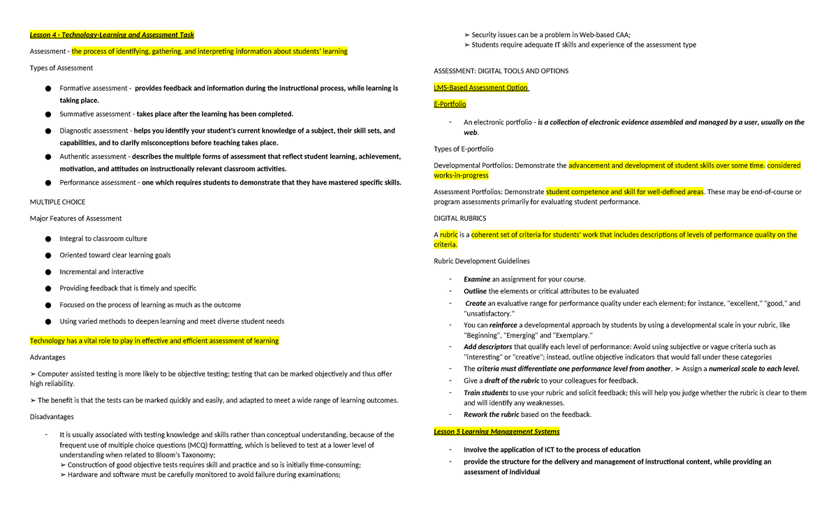 TECH-APP - hope it helps - Lesson 4 - Technology-Learning and ...